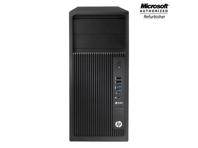 Grade A -HP Z240 Tower Desktop PC Core i5 6th Gen 6500 3.20Ghz (Upto 3. ...