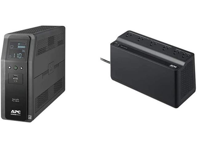 APC UPS, 1350VA Sinewave UPS Battery Backup & Surge Protector & UPS ...
