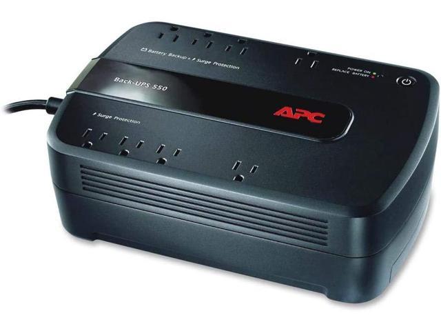 APC UPS Battery Backup and Surge Protector, 600VA Backup Battery Power ...