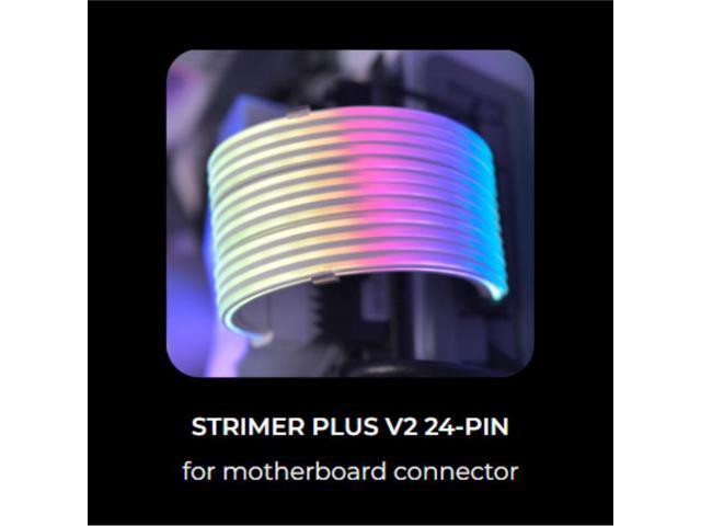 LIAN LI STRIMER PLUS V2 24 Pin and LIAN LI STRIMER PLUS V2 8 Pin Combo ...