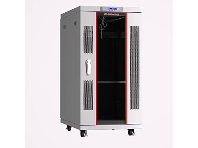 Sysracks 18U 35 Inch Deep Grey White Server Rack IT Network Data Rack ...