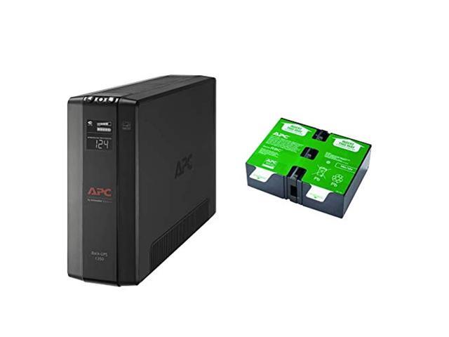 APC UPS, 1350VA UPS Battery Backup and Surge Protector Power Supply and ...