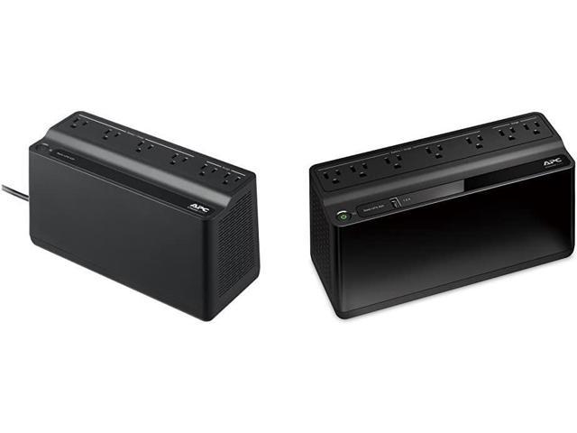 APC UPS Battery Backup and Surge Protector, 600VA Backup Battery Power ...