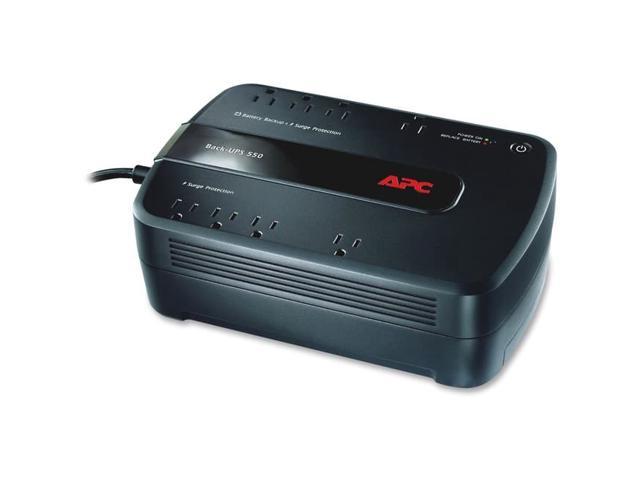 APC UPS Battery Backup and Surge Protector, 600VA Backup Battery Power ...
