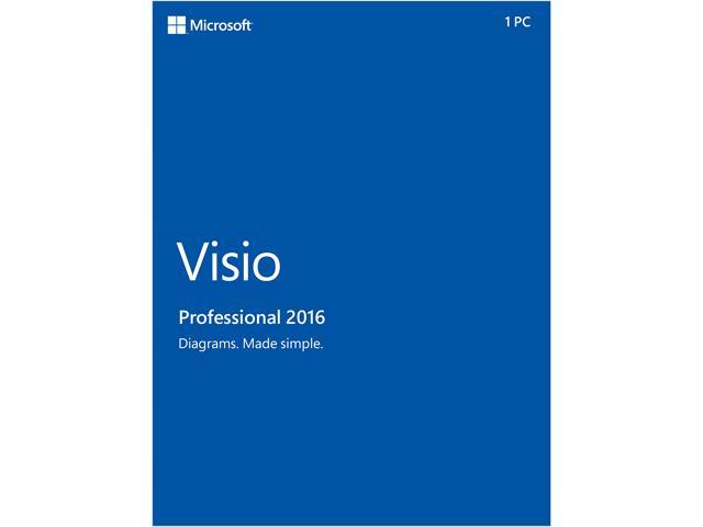 Microsoft Visio Pro 2016 Product Key Card - 1 PC - Công Ty Cổ Phần Giải ...