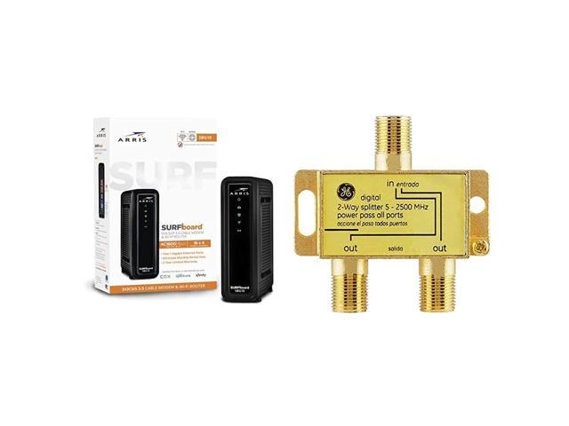 ARRIS Surfboard SBG10 DOCSIS 3.0 Cable Modem & AC1600 Dual Band Wi-Fi ...