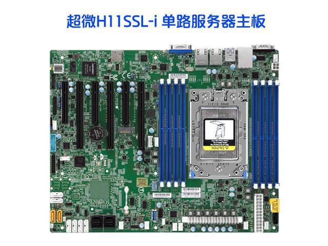 Supermicro H11SSL-i Mainboard + AMD EPYC 7282 CPU 16 Cores 32 Threads 2 ...