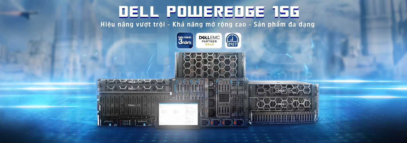 Phân Phối Máy Chủ Dell Server 15G Chính Hãng | 0922.999.111